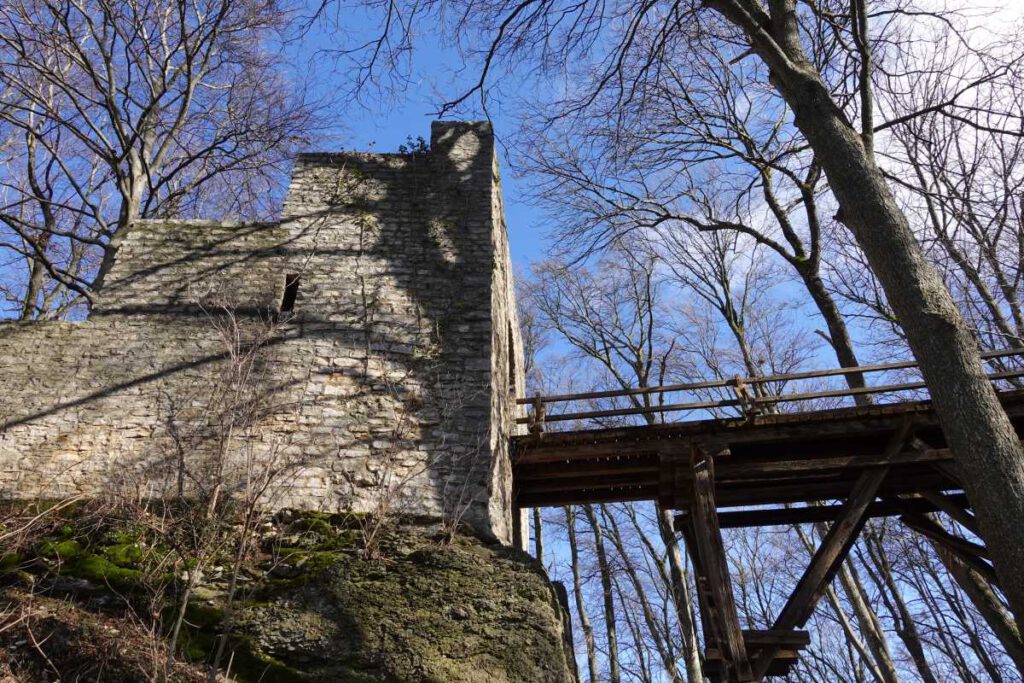 Burgruine Rauber oder doch Ruine Diepoldsburg ? Die spektakuläre ...